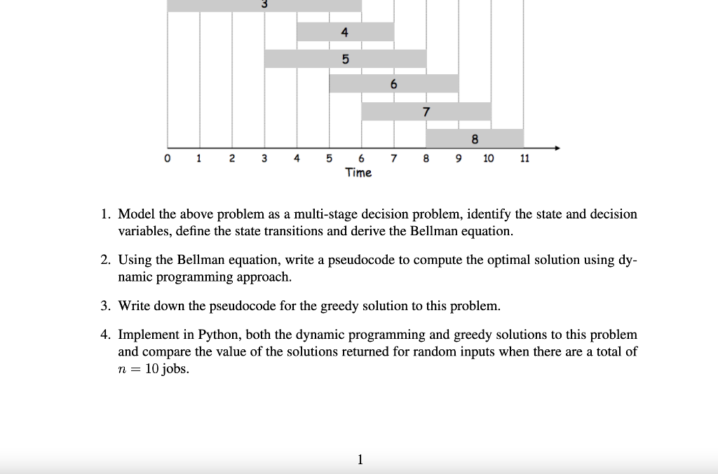 Problem 1: Task Selection 50 points Consider a total | Chegg.com