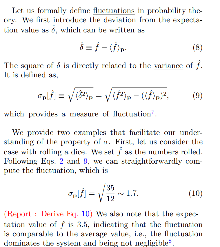 Solved Let us formally define fluctuations in probability | Chegg.com