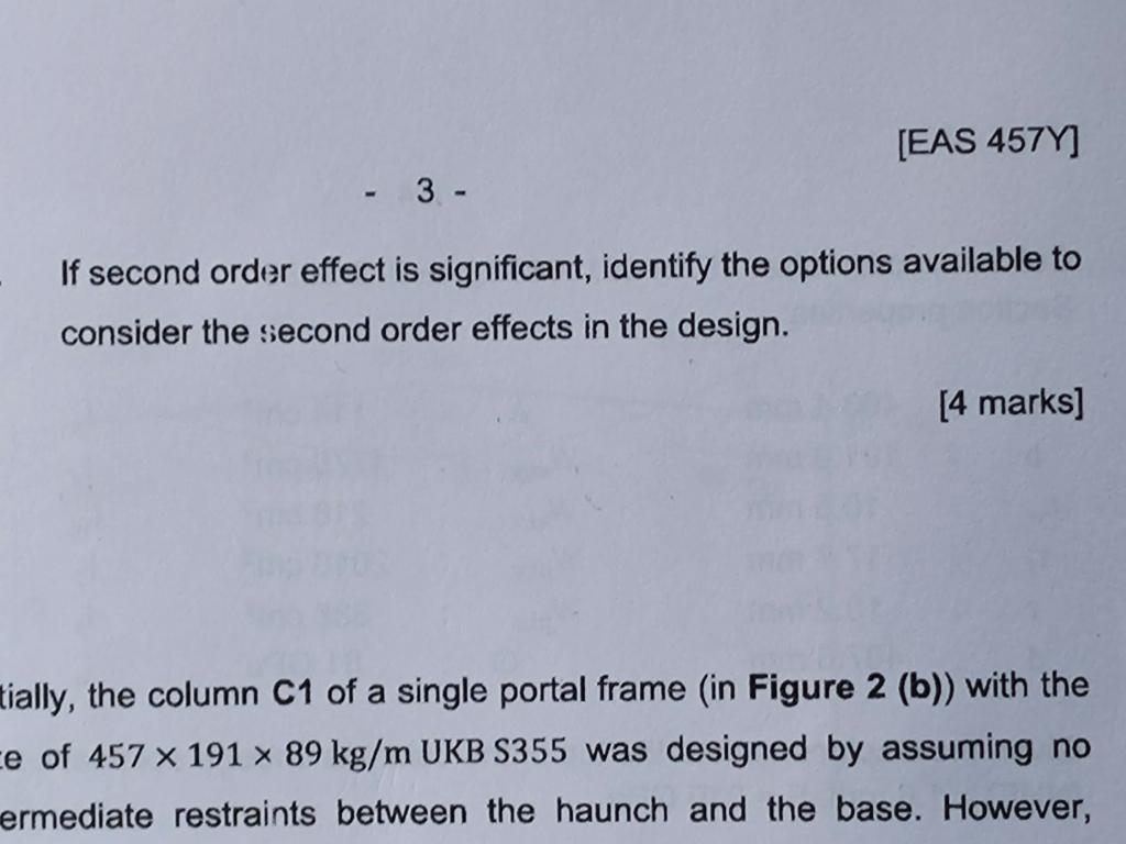 (a). The frame is said to be sensitive to the second | Chegg.com