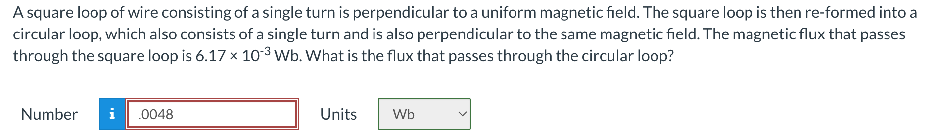 Solved A square loop of wire consisting of a single turn is | Chegg.com