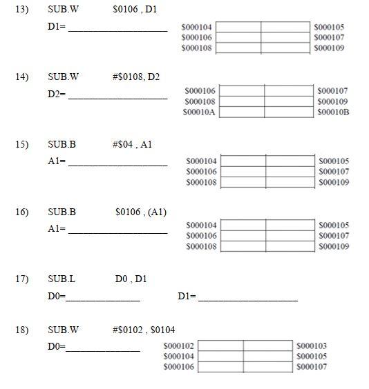 Solved a) The address registers and data registers have the | Chegg.com