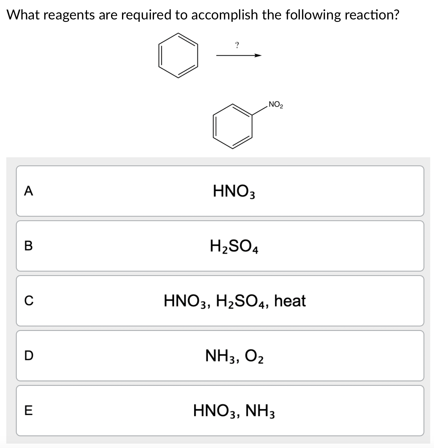 Solved What reagents are required to ﻿accomplish the | Chegg.com