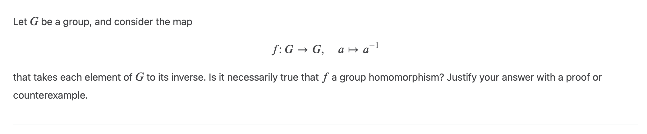 Solved Please justify with a proof orcounterexample. | Chegg.com