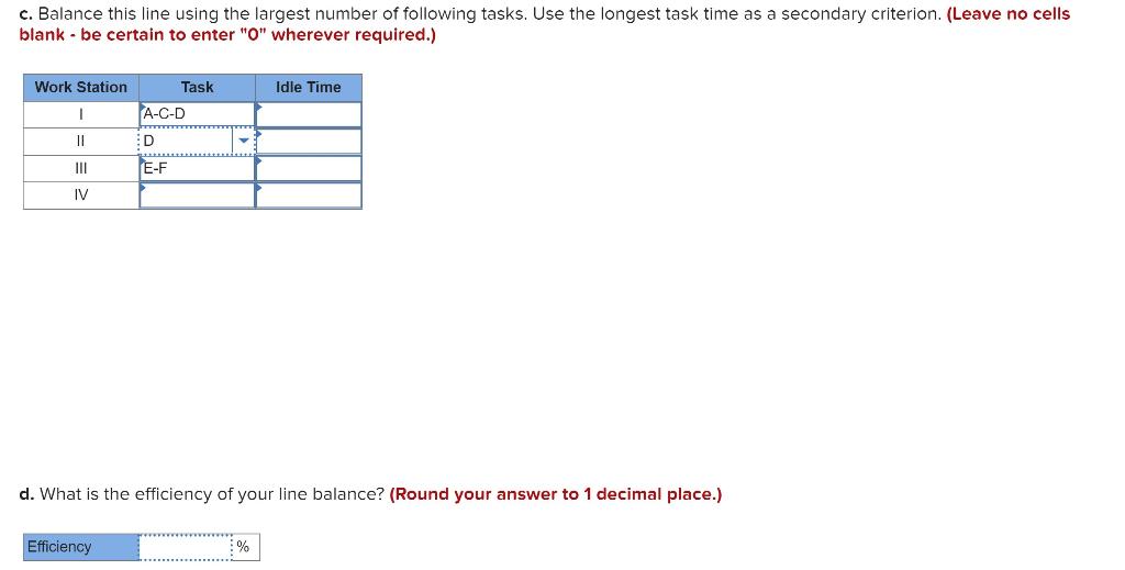 Solved The desired daily output for an assembly line is 300 | Chegg.com
