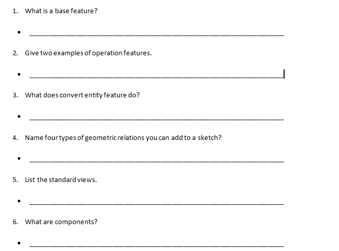 Solved 1. What is a base feature? 2. Give two examples of | Chegg.com