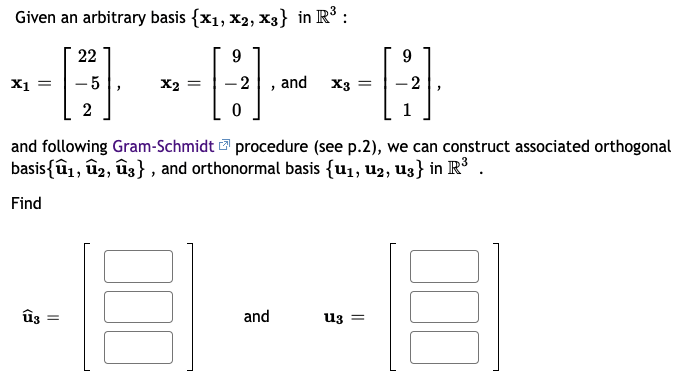 Solved Given an arbitrary basis {X1, X2, X3} in R$ : 9 9 X1 | Chegg.com
