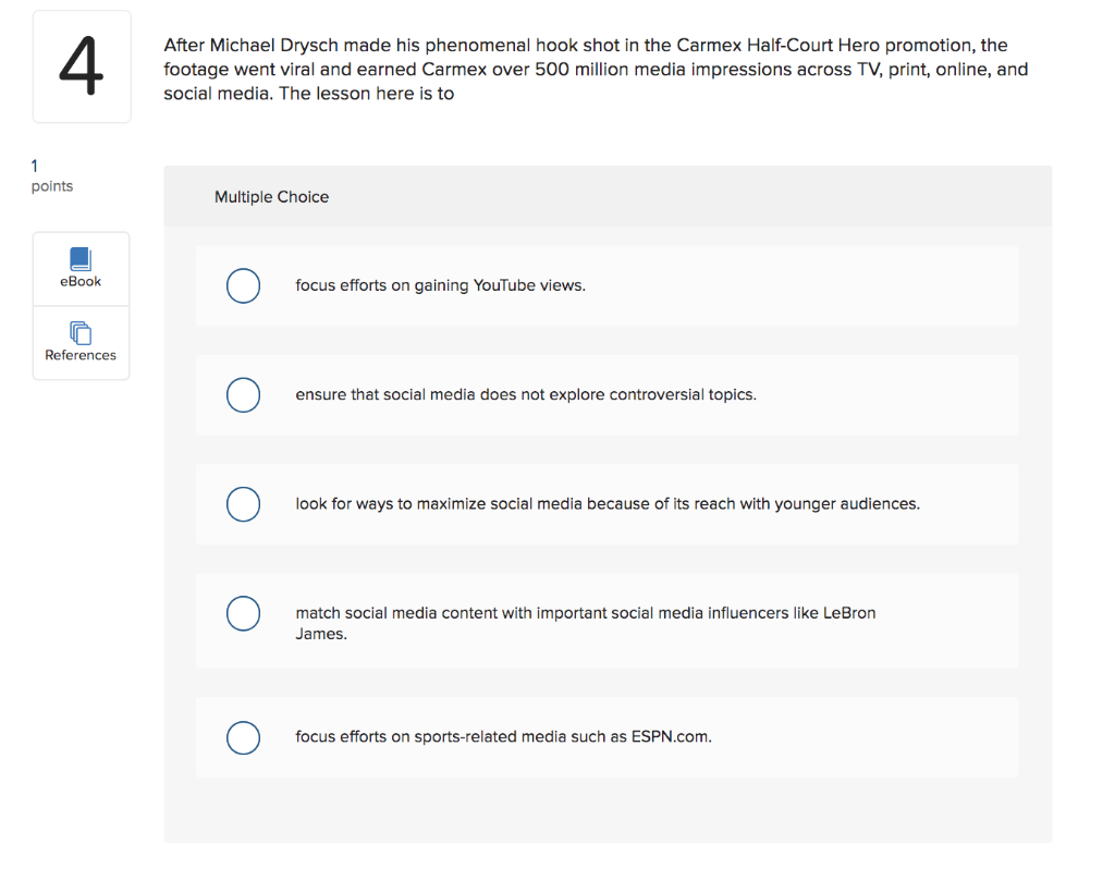 Solved 4 After Michael Drysch made his phenomenal hook shot | Chegg.com