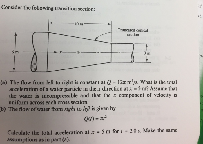 Solved Consider the following transition section: (a) The | Chegg.com