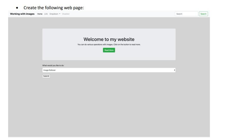 Solved Welcome to my website You can do various operations | Chegg.com