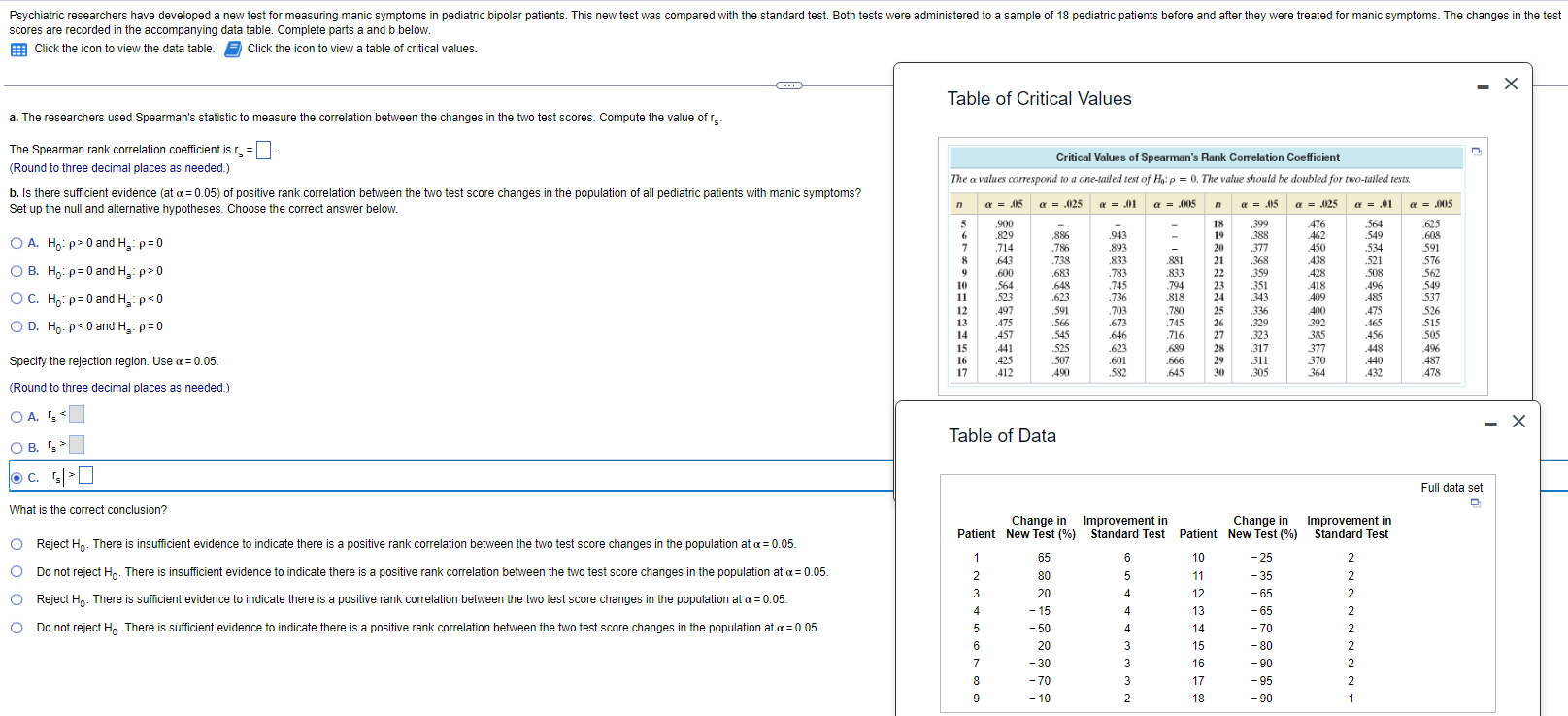 scores are recorded in the accompanying data table. | Chegg.com