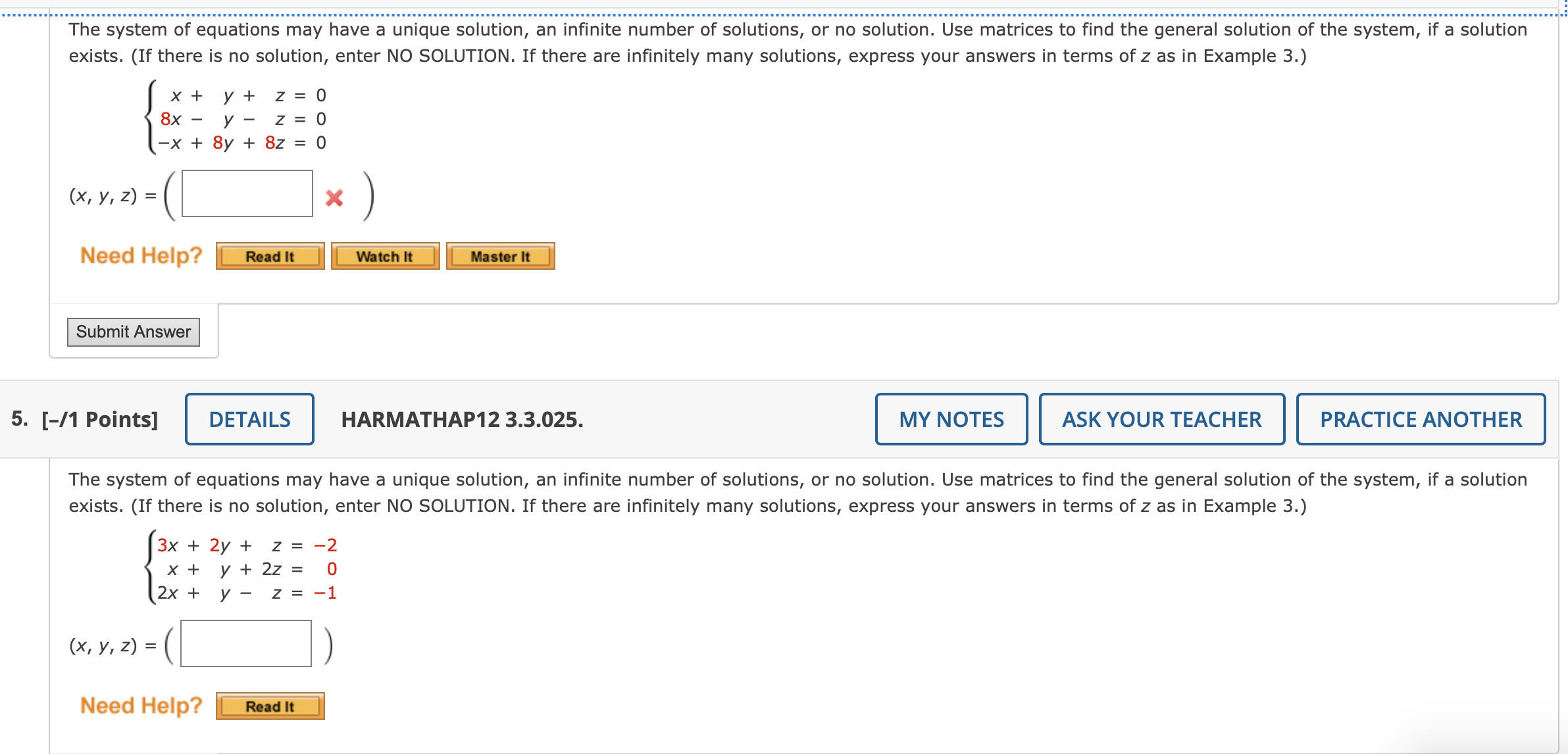 Solved Please answer both parts to question shown. | Chegg.com