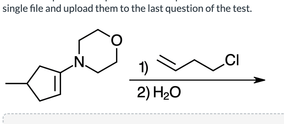 Solved Draw the expected product of this reaction. | Chegg.com