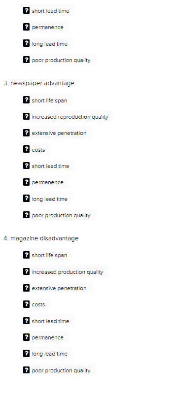 Solved MagazInes and newspapers, the two major forms of | Chegg.com
