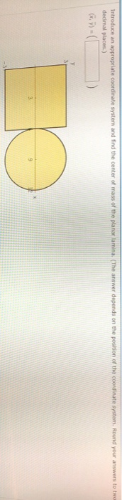 Solved introduce an appropriate coordinate system and find | Chegg.com