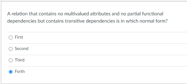Solved A Relation That Contains No Multivalued Attributes 6388
