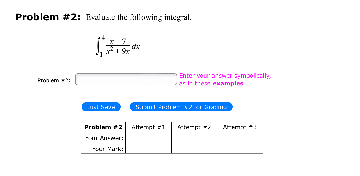 Solved Problem # 2: Evaluate the following | Chegg.com