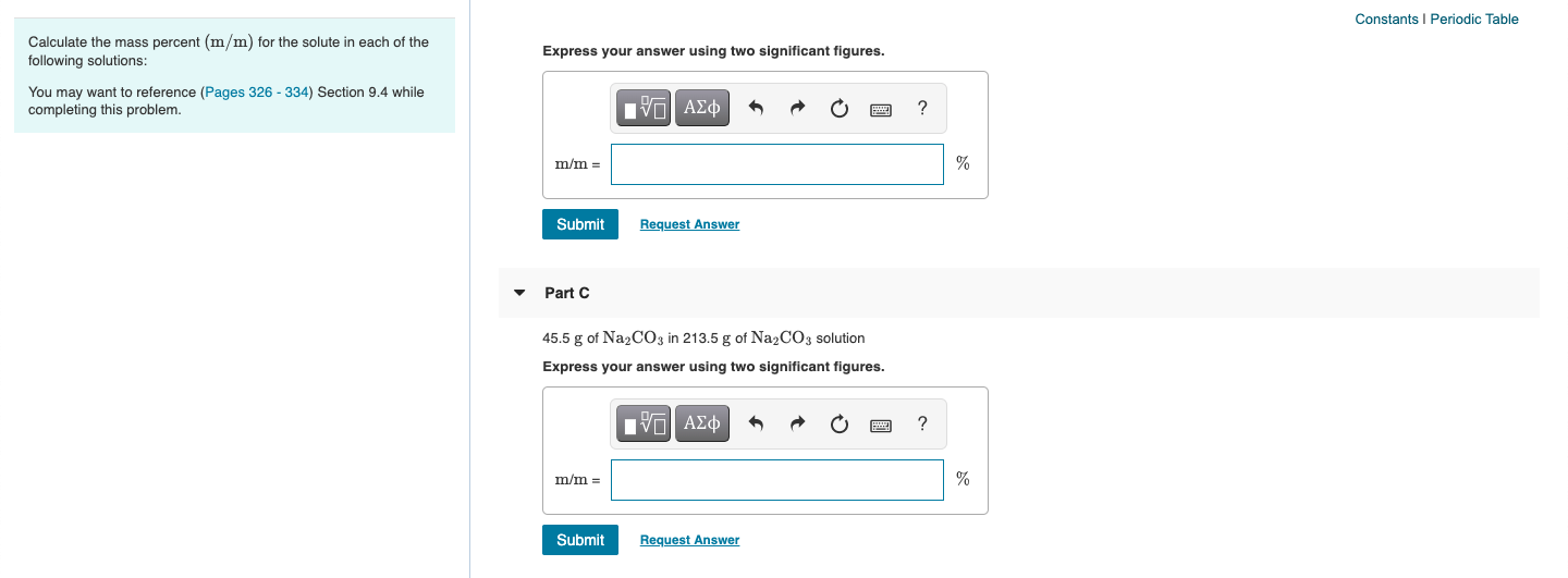 Solved Constants Periodic Table Part A Calculate the mass | Chegg.com