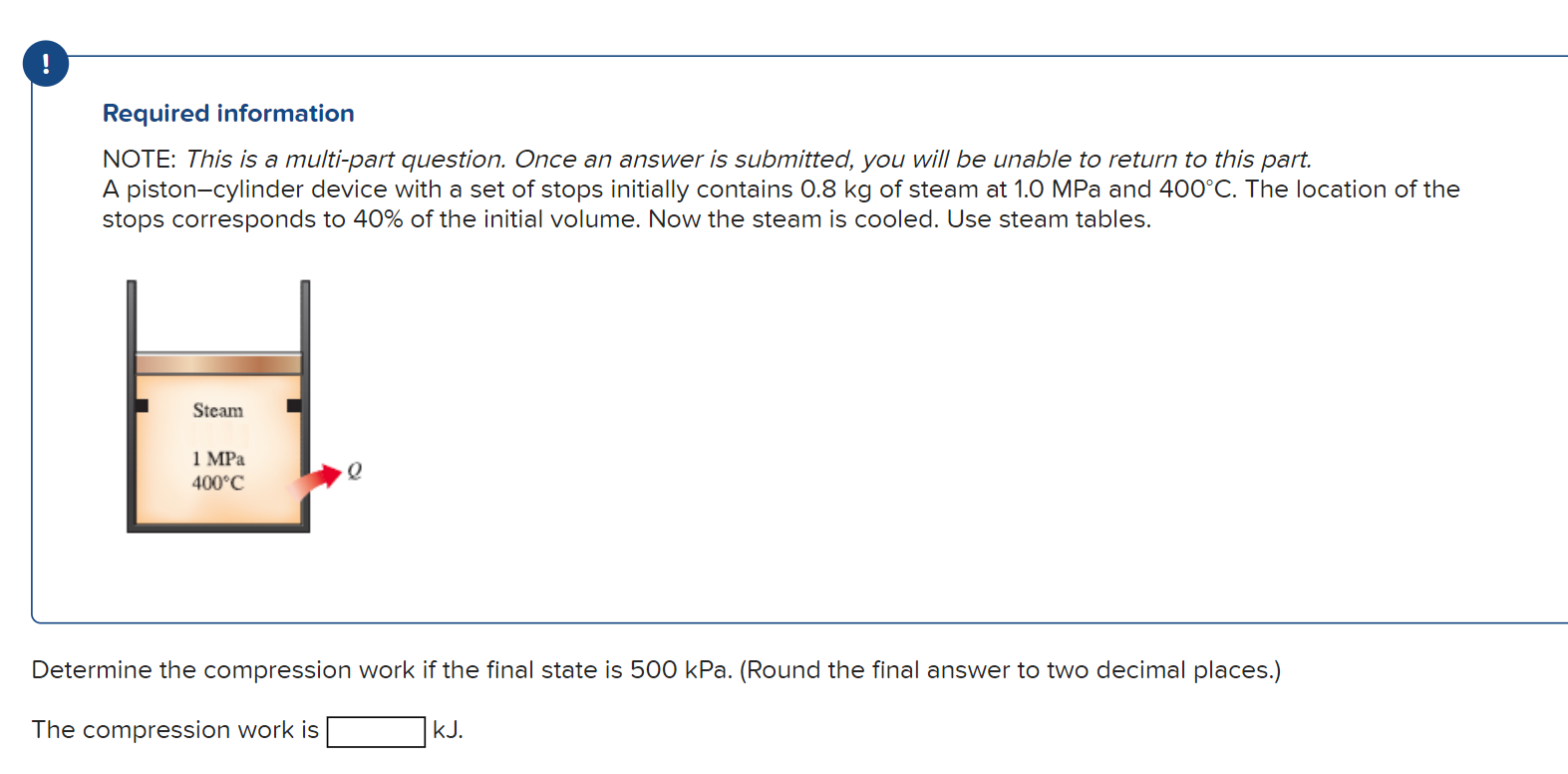 Solved Required information NOTE: This is a multi-part | Chegg.com