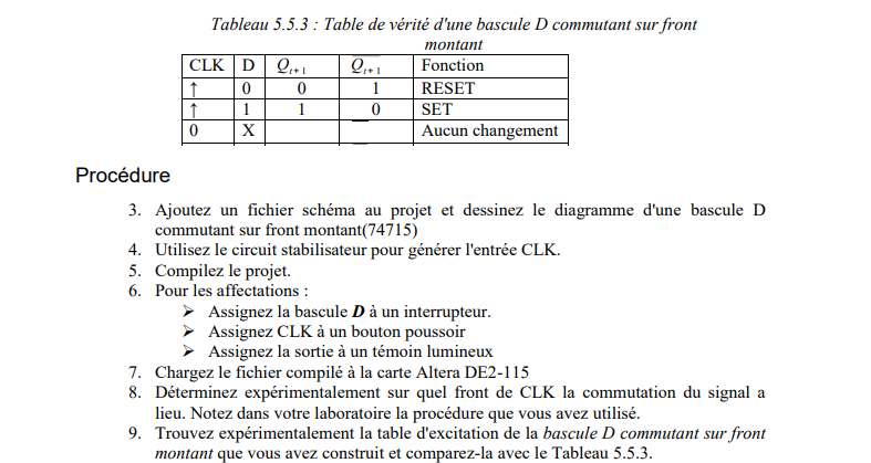 Partie III - Bascule D Information Pertinente Une | Chegg.com