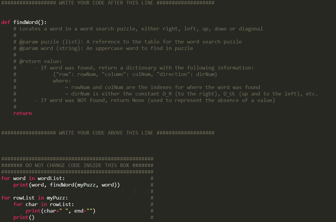 Introduction In word search puzzles, words can be | Chegg.com
