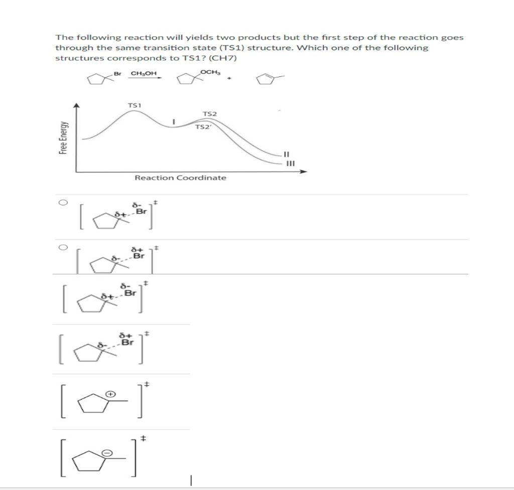 Solved The following reaction will yields two products but | Chegg.com