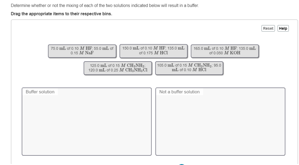 Solved Determine whether or not the mixing of each of the | Chegg.com