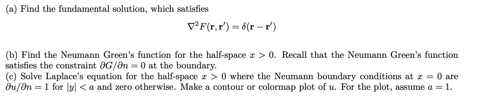Solved Consider Poisson's equation in the two-dimensional | Chegg.com