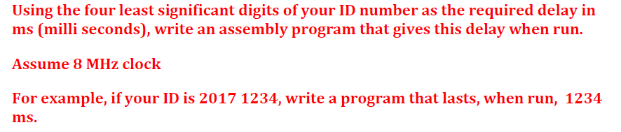 Solved Using the four least significant digits of your ID | Chegg.com