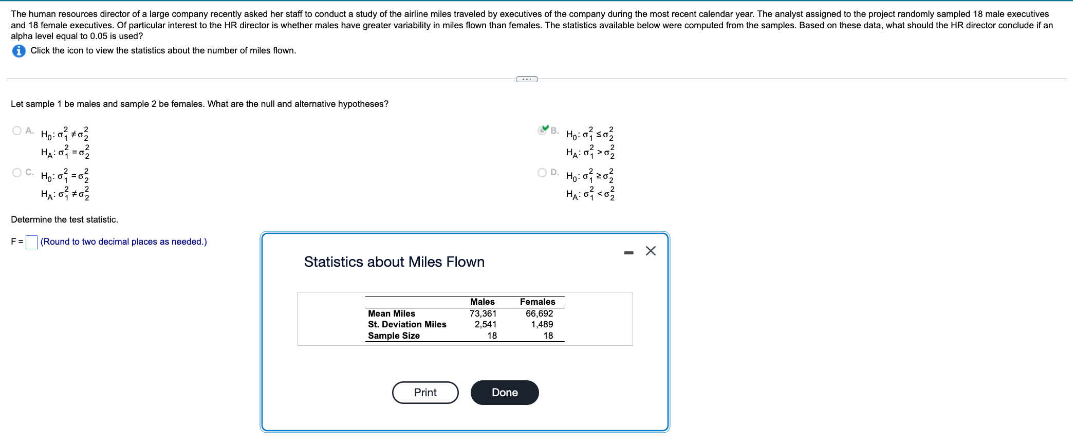 Solved alpha level equal to 0.05 is used? Click the icon to | Chegg.com