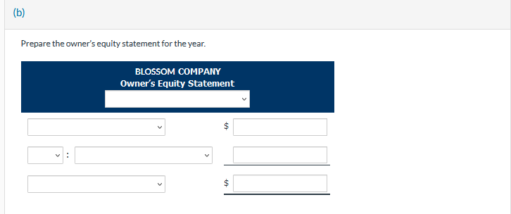 Solved presented below.Prepare the income statement for the | Chegg.com