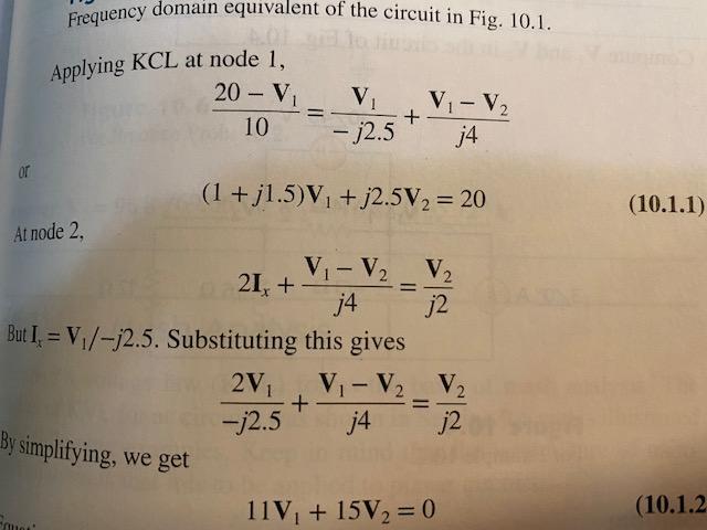 Solved Frequency domain equivalent of the circuit in Fig. | Chegg.com