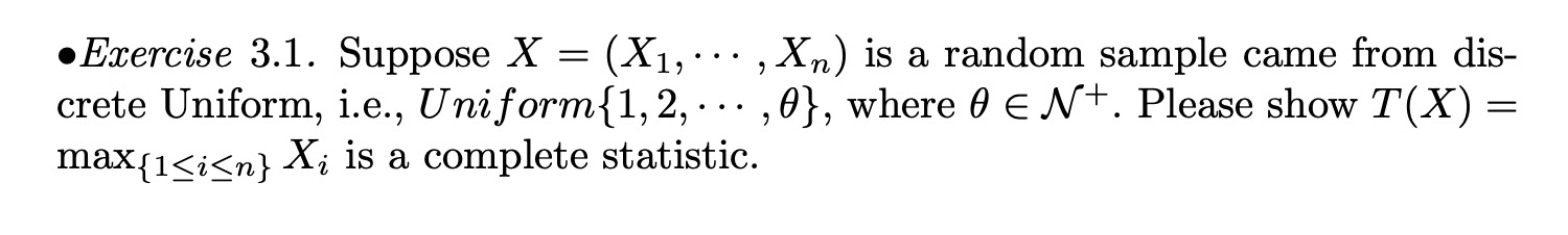 Solved Exercise 3.1. Suppose x=(x1,cdots,xn) is a random | Chegg.com Solved Exercise 3.1. Suppose x=(x1,cdots,xn) is a random | Chegg.com
