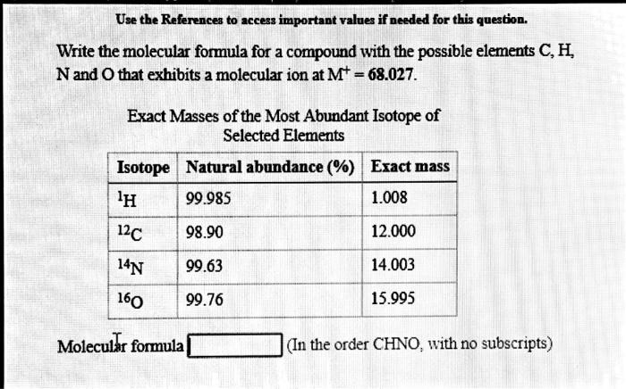 Solved Use the References to access important values if | Chegg.com