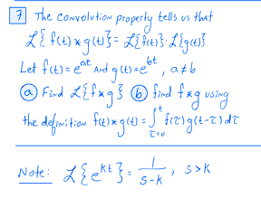 Solved The convolution property tells us | Chegg.com