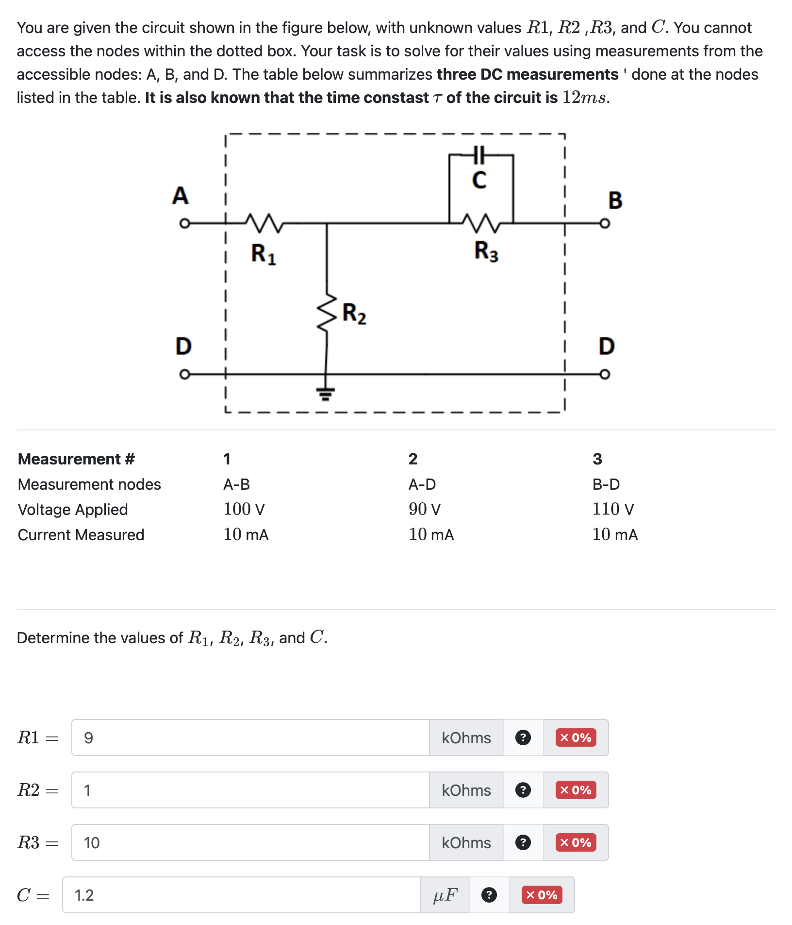 Solved You are given the circuit shown in the figure below, | Chegg.com