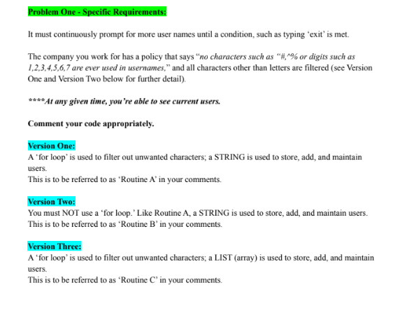 Solved Write a program (programs) that prompts you to add a | Chegg.com