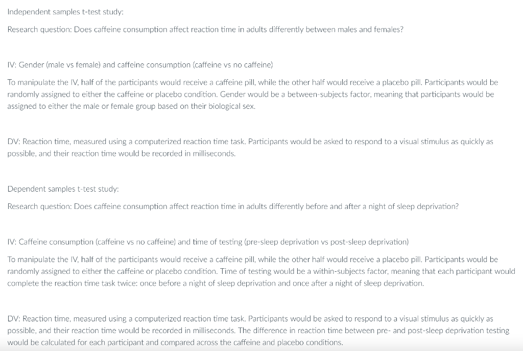 Solved 3). Evaluate whether each study design are | Chegg.com