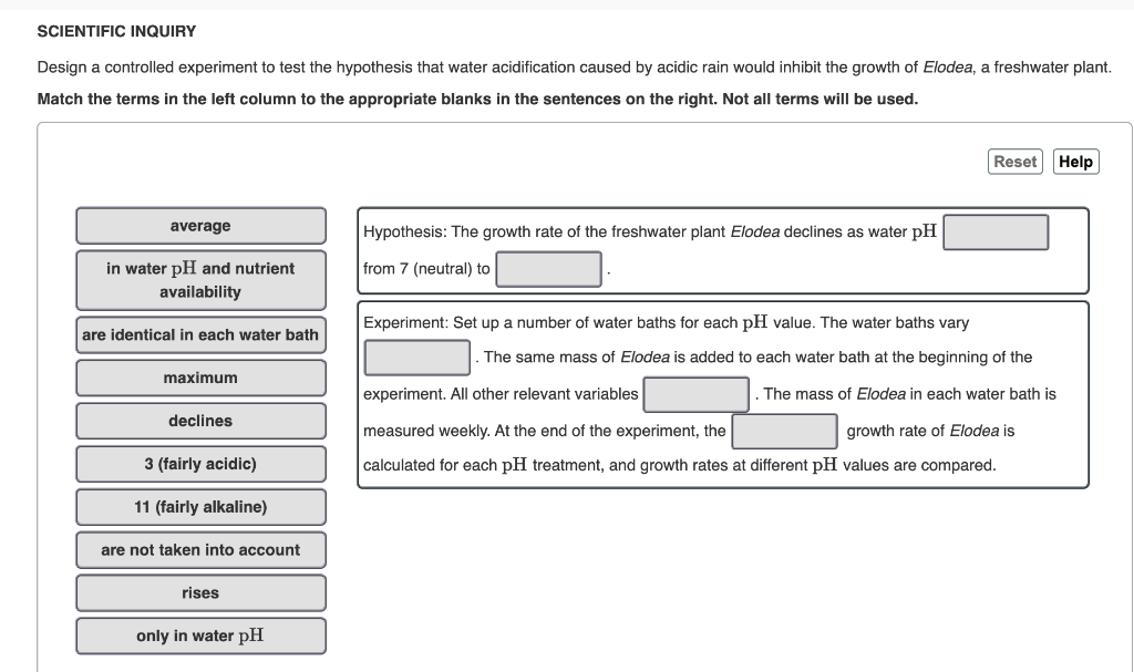 Solved SCIENTIFIC INQUIRY Design a controlled experiment to | Chegg.com