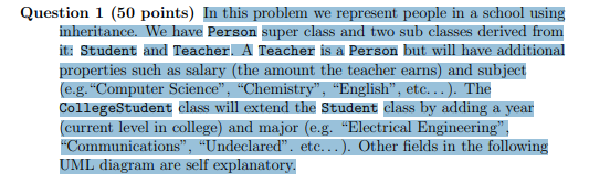Solved Question 1 (50 points) In this problem we represent | Chegg.com