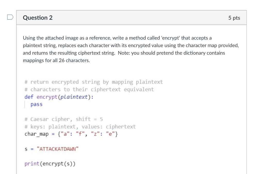Solved Using the attached image as a reference, write a | Chegg.com