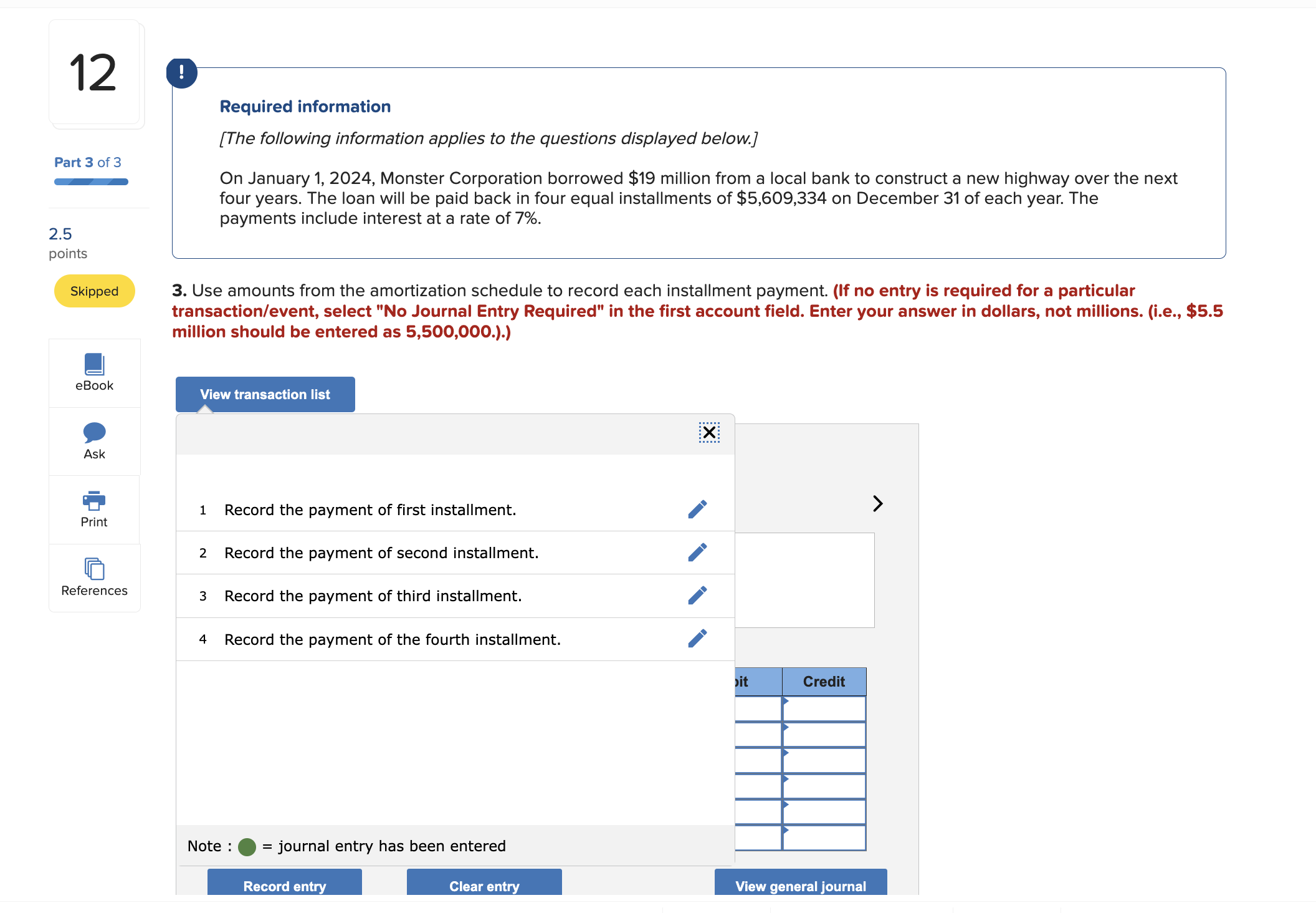 Solved Required information[The following information | Chegg.com