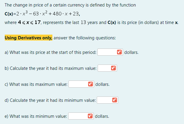 Solved The change in price of a certain currency is defined | Chegg.com