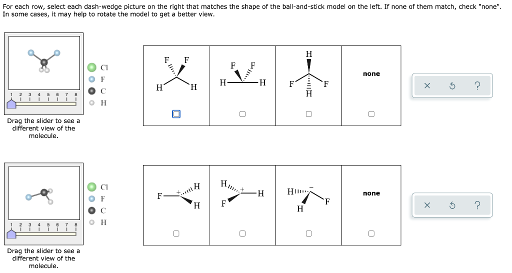 Solved For each row, select each dash-wedge picture on the | Chegg.com