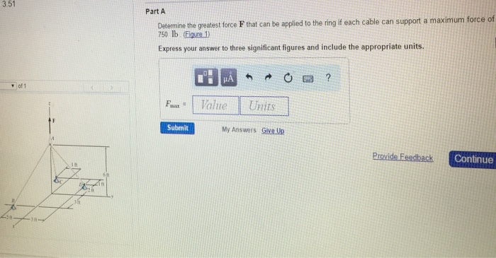 Solved Determine The Greatest Force F That Can Be Applied To