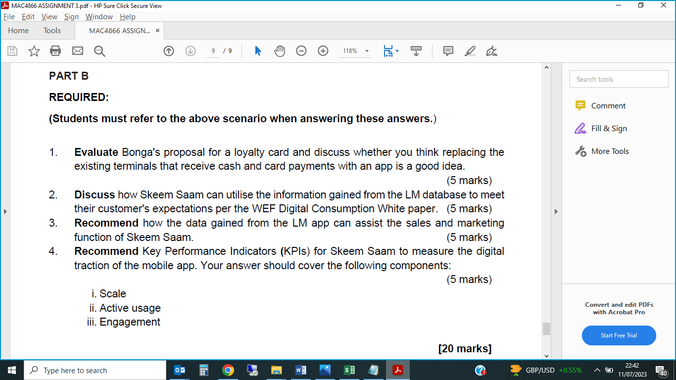 Solved REQUIRED: (Students must refer to the above scenario | Chegg.com