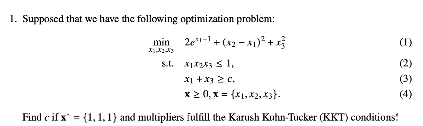 Note Write Down A Mathematical Optimization 5212