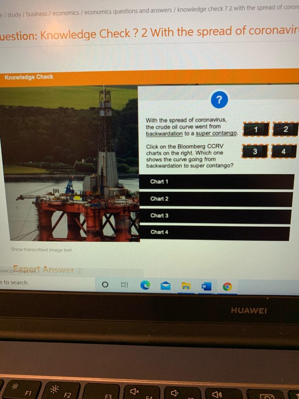 Solved ng Chart 1 L COA Comdty Live 10 D Actions - 3 View | Chegg.com