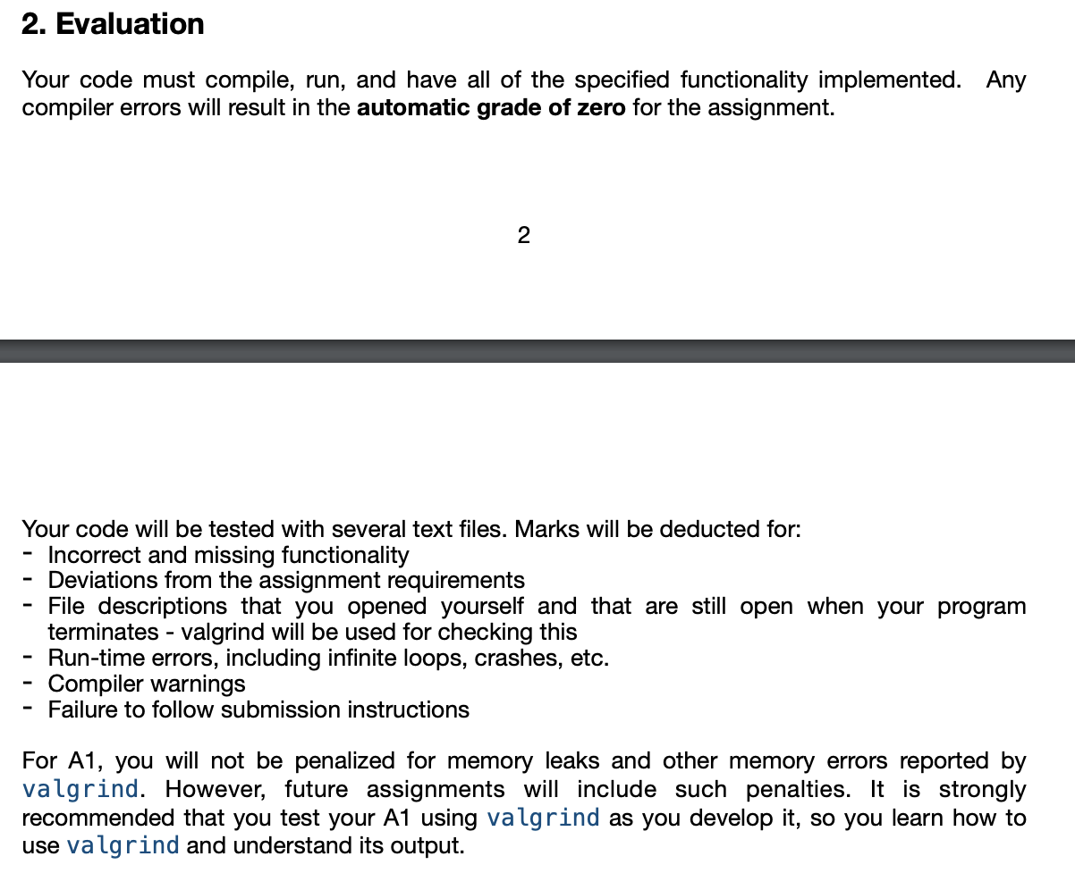 Solved 1. Description Write a C program that will | Chegg.com