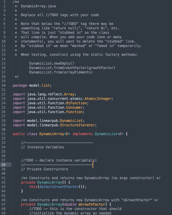 Solved Please complete the parts shown as "TODO" | Chegg.com