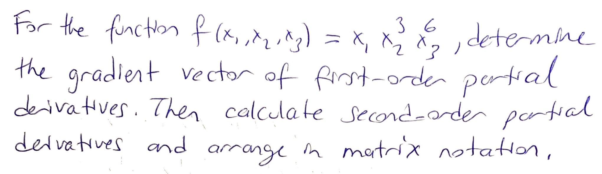 Solved For the function, determine the gradient vector of | Chegg.com